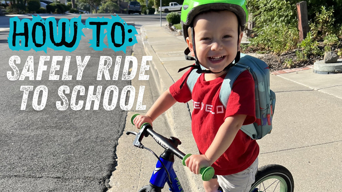 How to Safely Ride a Bike to School – Prevelo Bikes