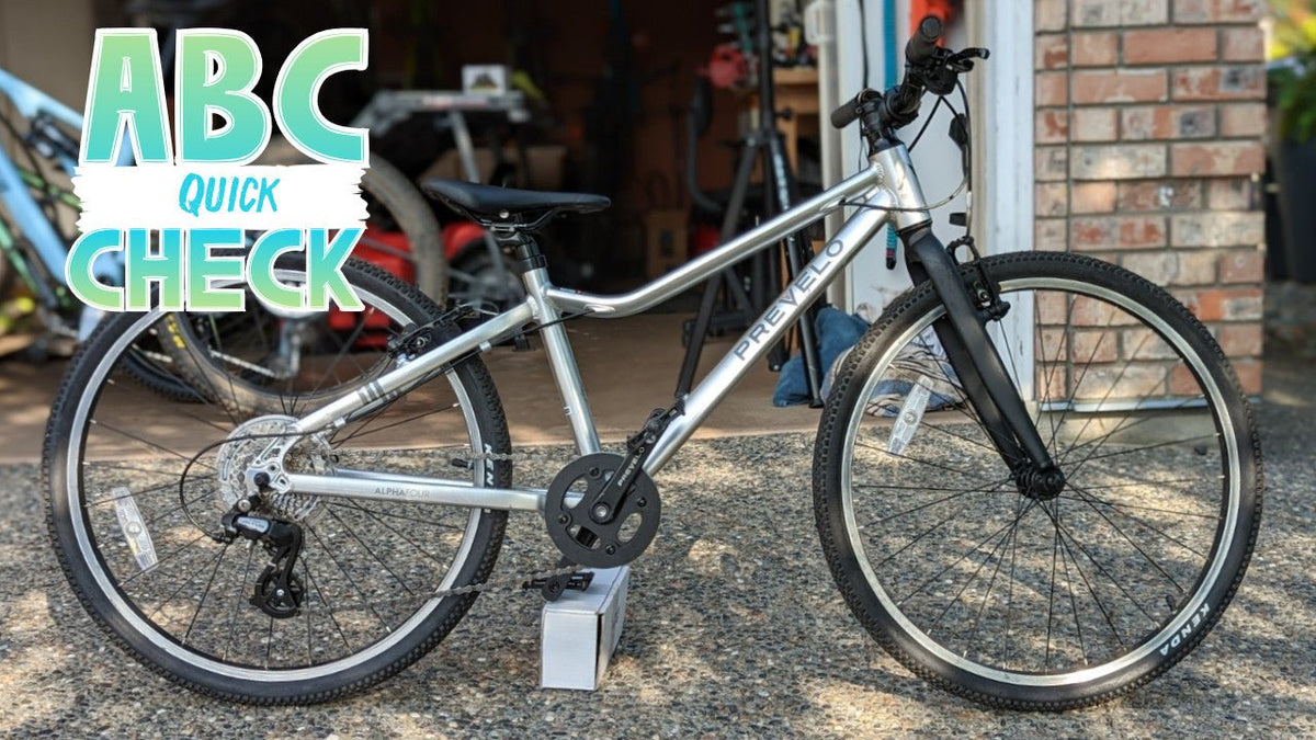 Kids Bicycle Safety ABC QUICK CHECK – Prevelo Bikes